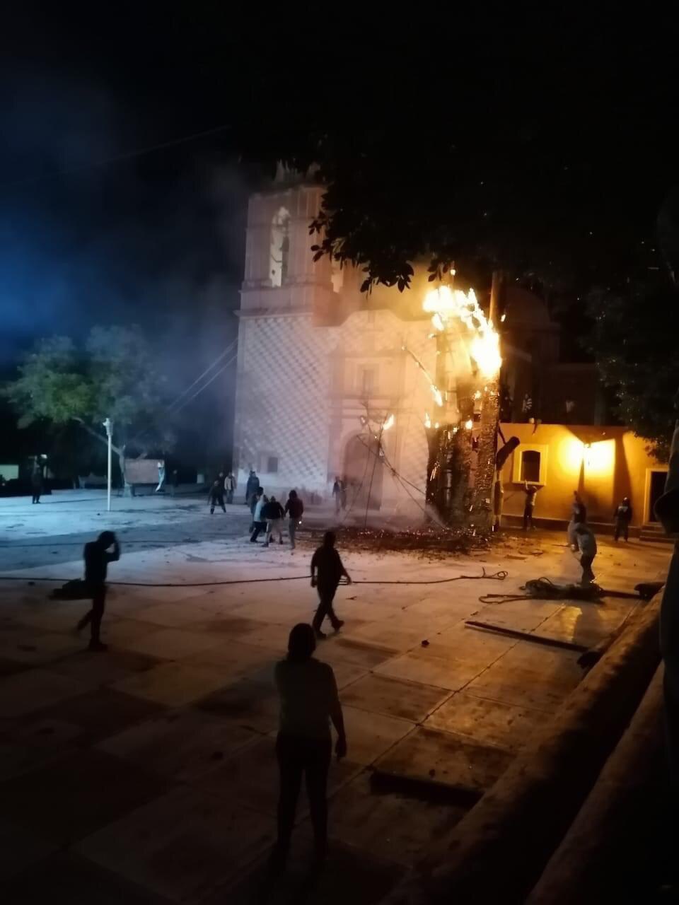 Se consumió “Chimal” iglesia de San Miguel Arcángel en Tolimán - El ...