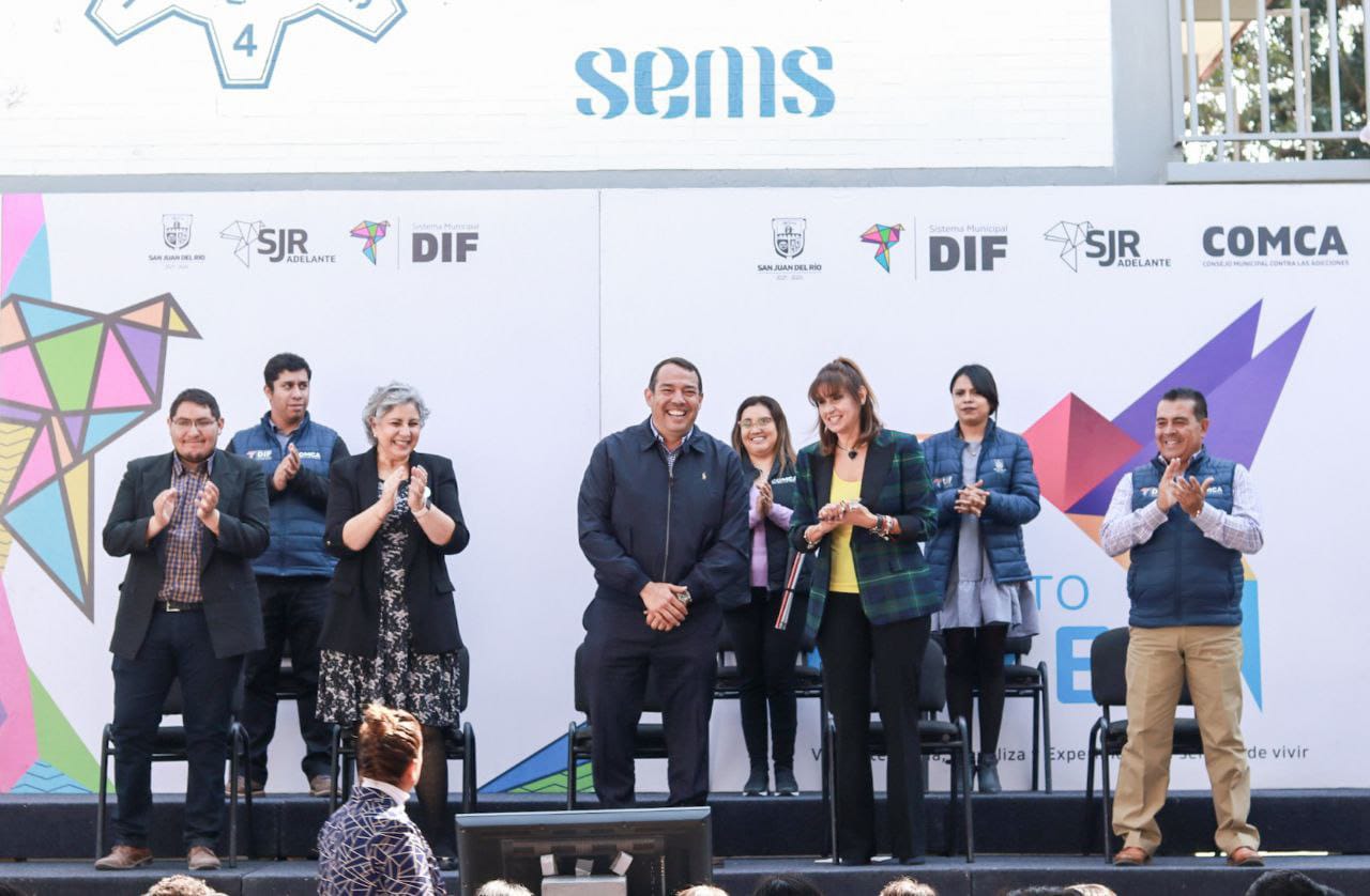 Autoridades de San Juan del Río llevan Proyecto Vive a CBTIS 145 - El ...