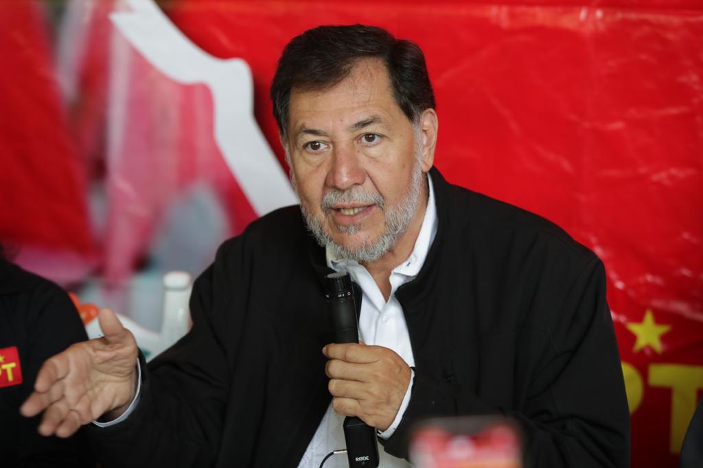Ve Gerardo Fernández Noroña a Marcelo como candidato de MC - El Queretano