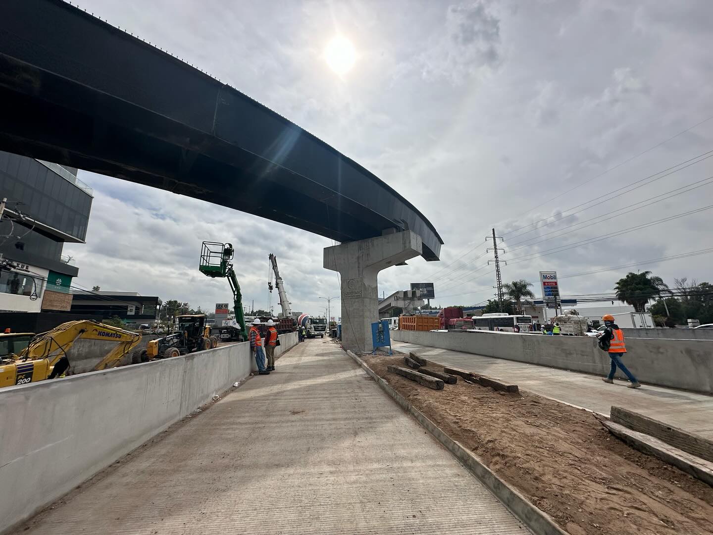 Está listo el carril confinado de transporte en P5F pero no puede ...